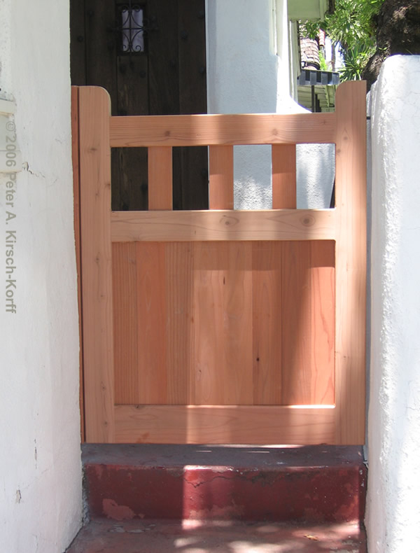 Custom Southwestern Driveway and Side Entry Gates - Hollywood, Pacific ...