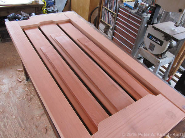 "Cloud Lift" Greene & Greene Style Side Access Gate - Pasadena, CA